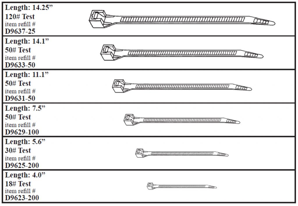 Cable Tie Assortment - DLP Industries